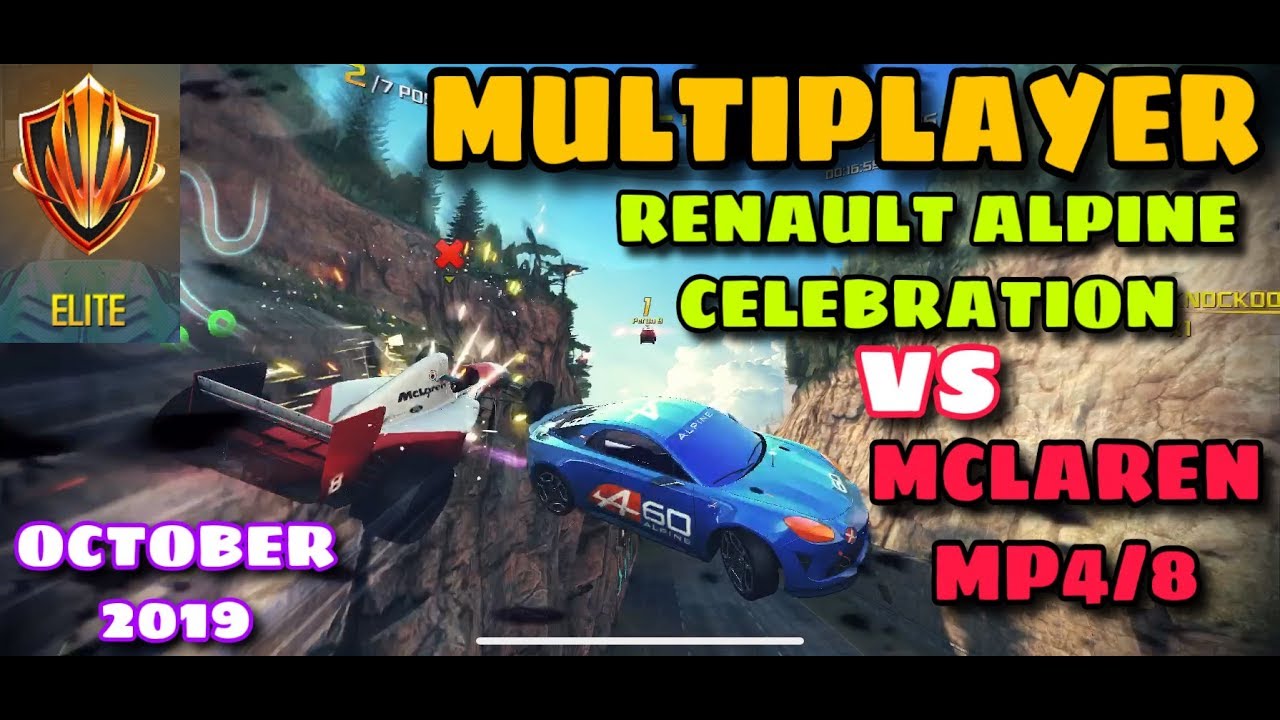 Asphalt 8 Multiplayer Ignition Season Renault Alpine Celebration vs ...