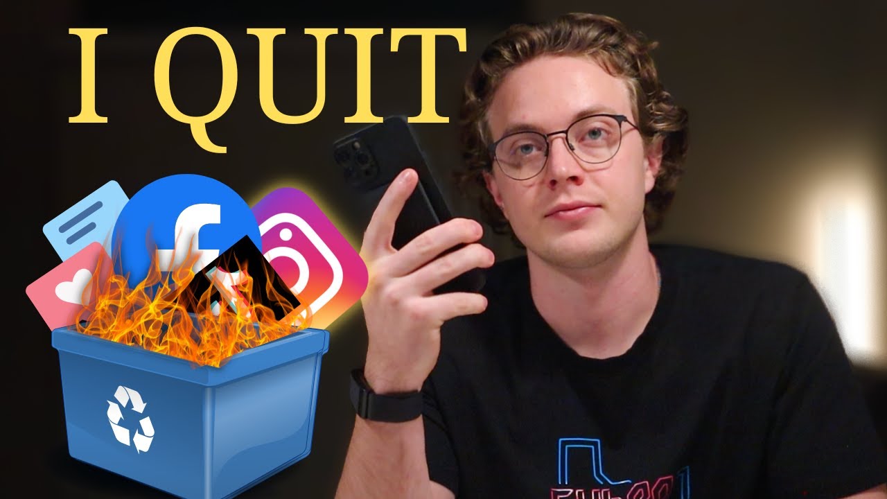 The Life Changing Benefits of Quitting Social Media For 1 Year - YouTube