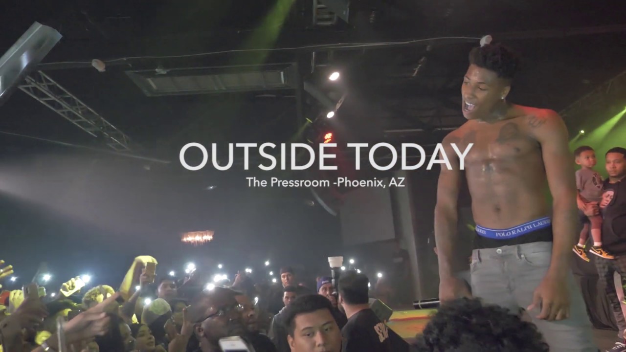 NBA YoungBoy Performing "Outside Today" Live In Concert in Phoenix, AZ ...