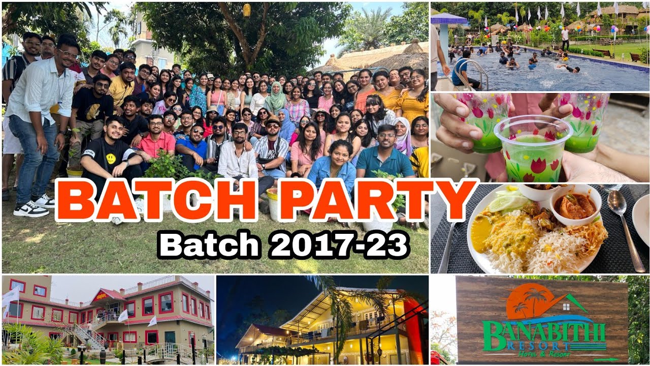BATCH PARTY || BATCH 2017-23 || IPGMER & SSKMH || #batch #party # ...