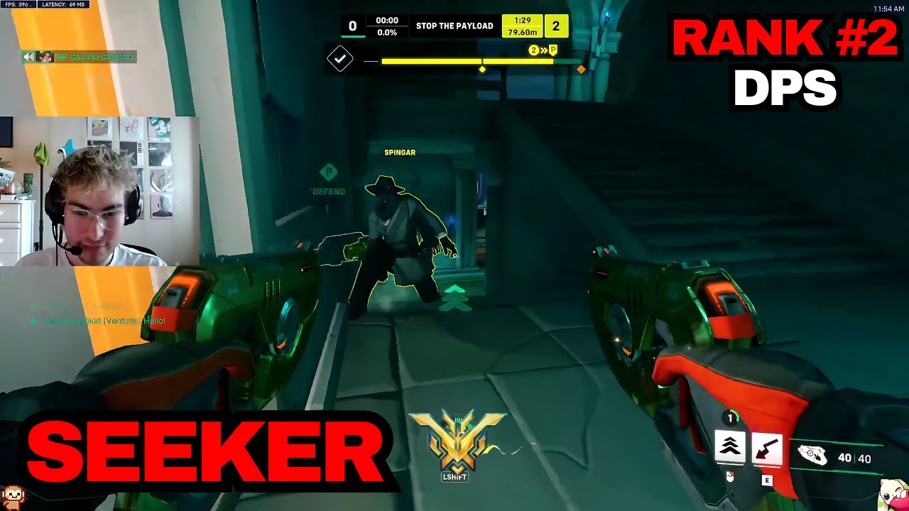 PRO TRACER! SEEKER RANK 2 DPS OVERWATCH 2 SEASON 12 - YouTube