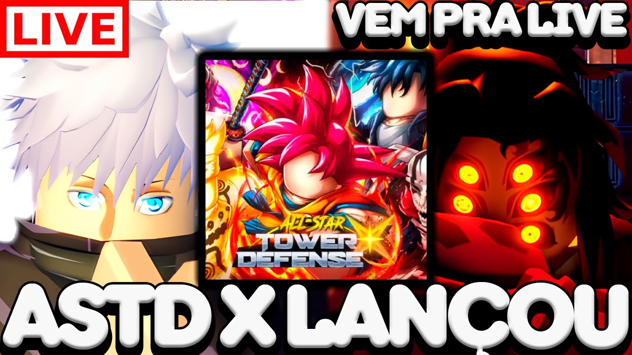 ASTD X! LANÇAMENTO HOJE DO NOVO ALL STAR TOWER DEFENSE LIVE - YouTube