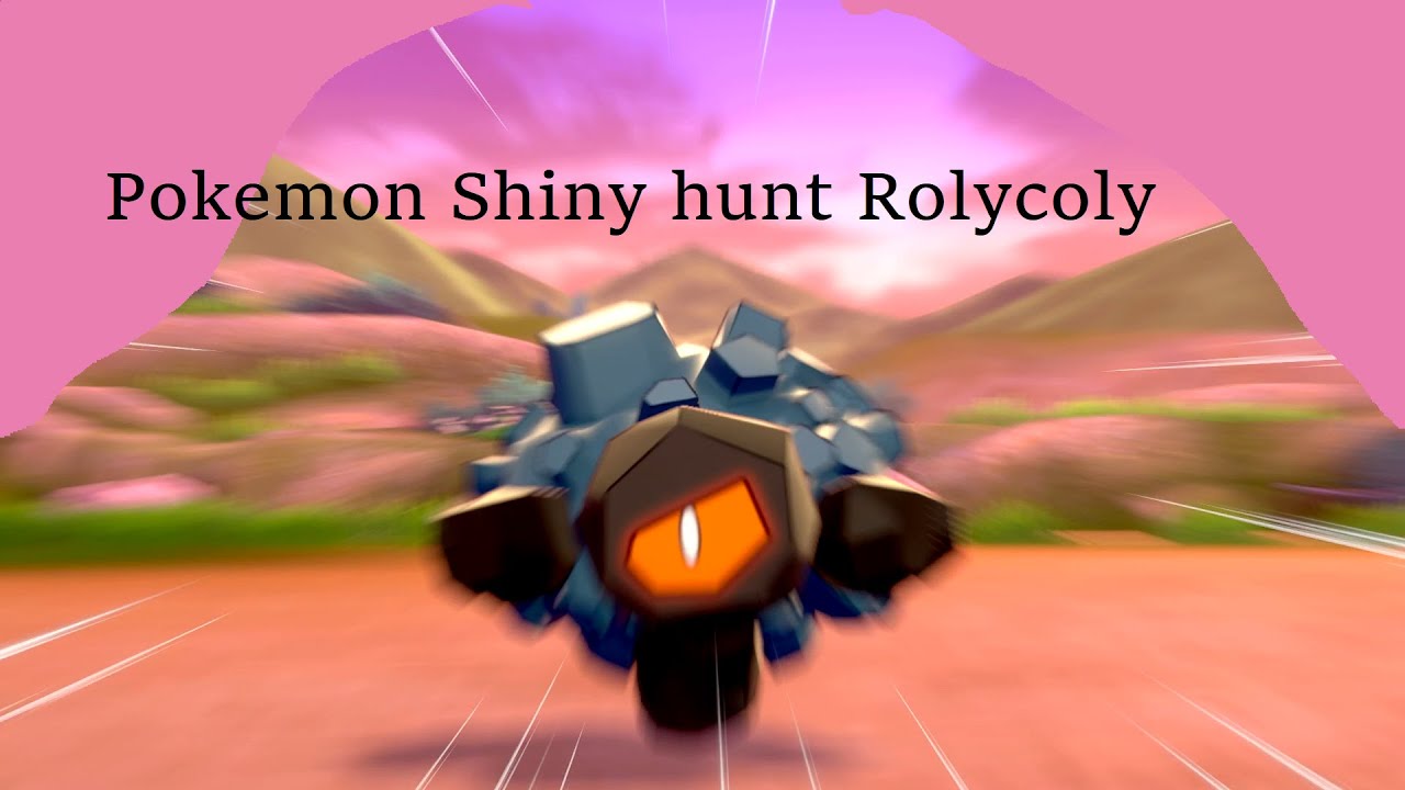 Pokemon shiny hunting. Rolycoly 528 Encounters - YouTube