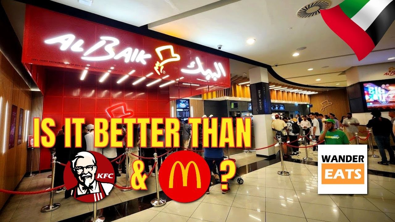 Eat: ALBAIK vs the World - Middle East Fast Food in 🇦🇪 Dubai - YouTube