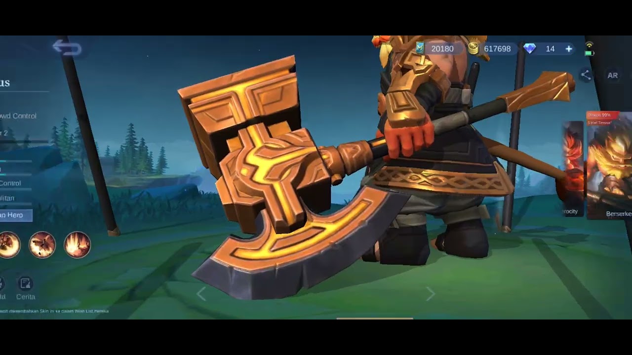 harga skin 1 Diamond 😊🤝 ️@MobileLegends5v5MOBA #montoon . THR.an dari ...