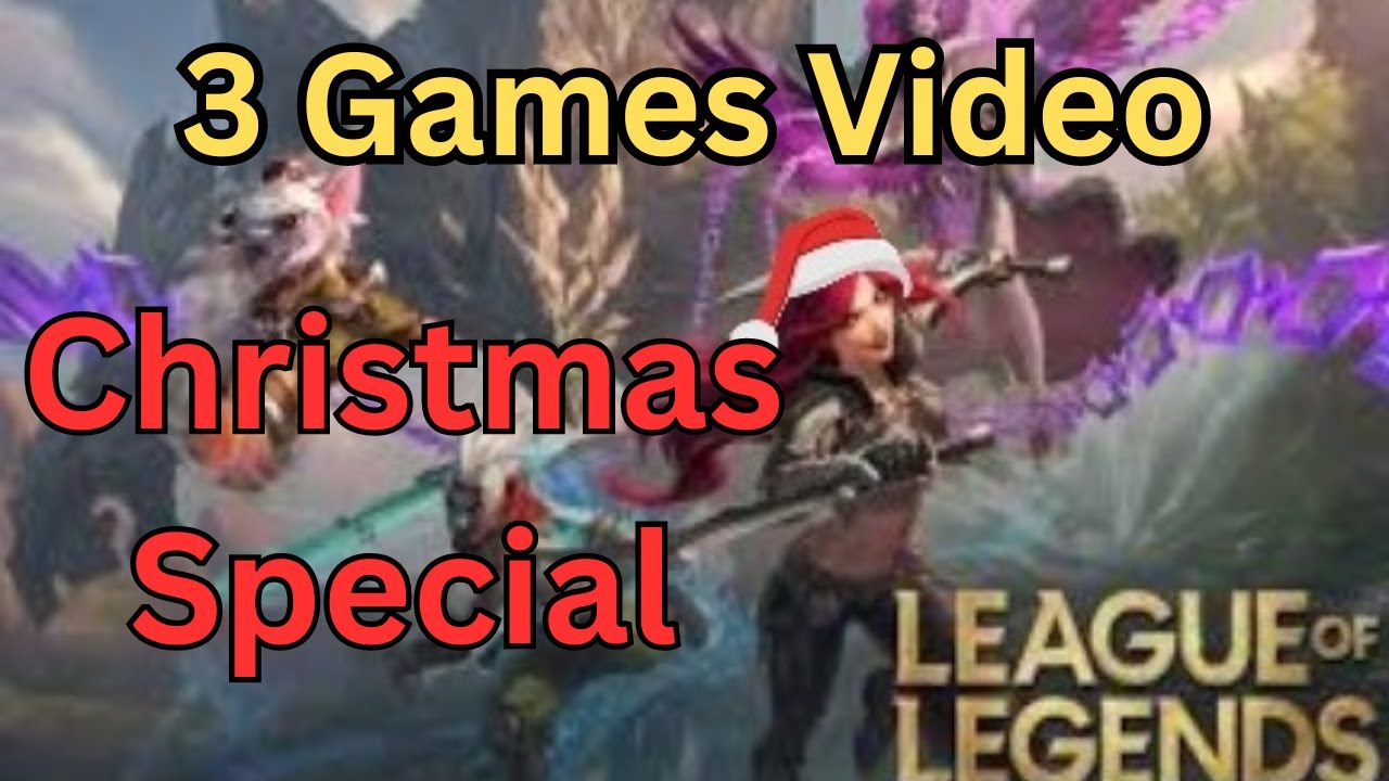 Christmas Special. Three games Video game play. - YouTube
