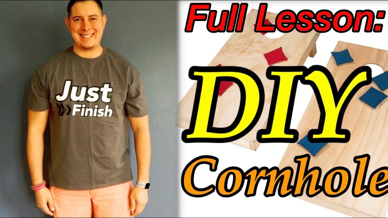 DIY PE Full Lesson | Physical Education at Home: DIY Cornhole # ...