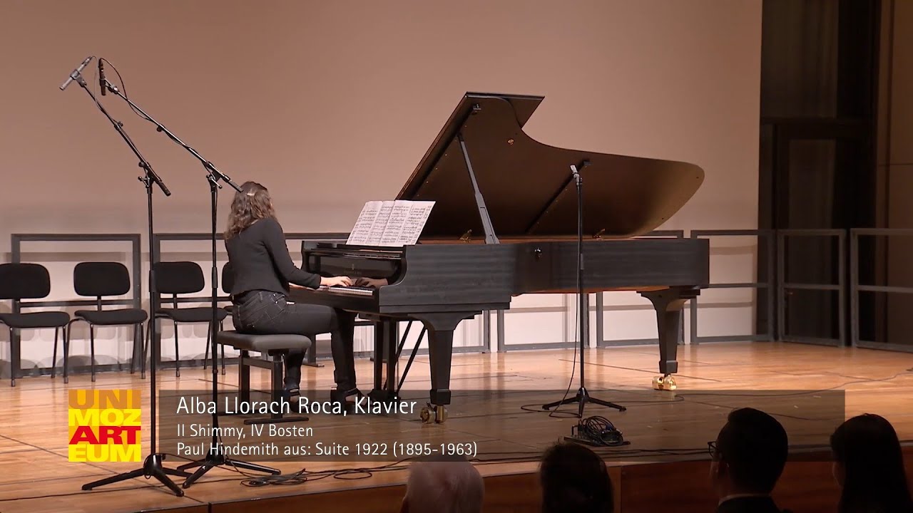 Paul Hindemith | Suite 1922 (ii. Shimmy | iv. Boston) | Alba Llorach ...