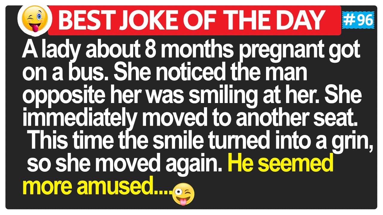 JOKES OF THE DAY 🤣The man who made the whole bus grin...| Funny Daily ...