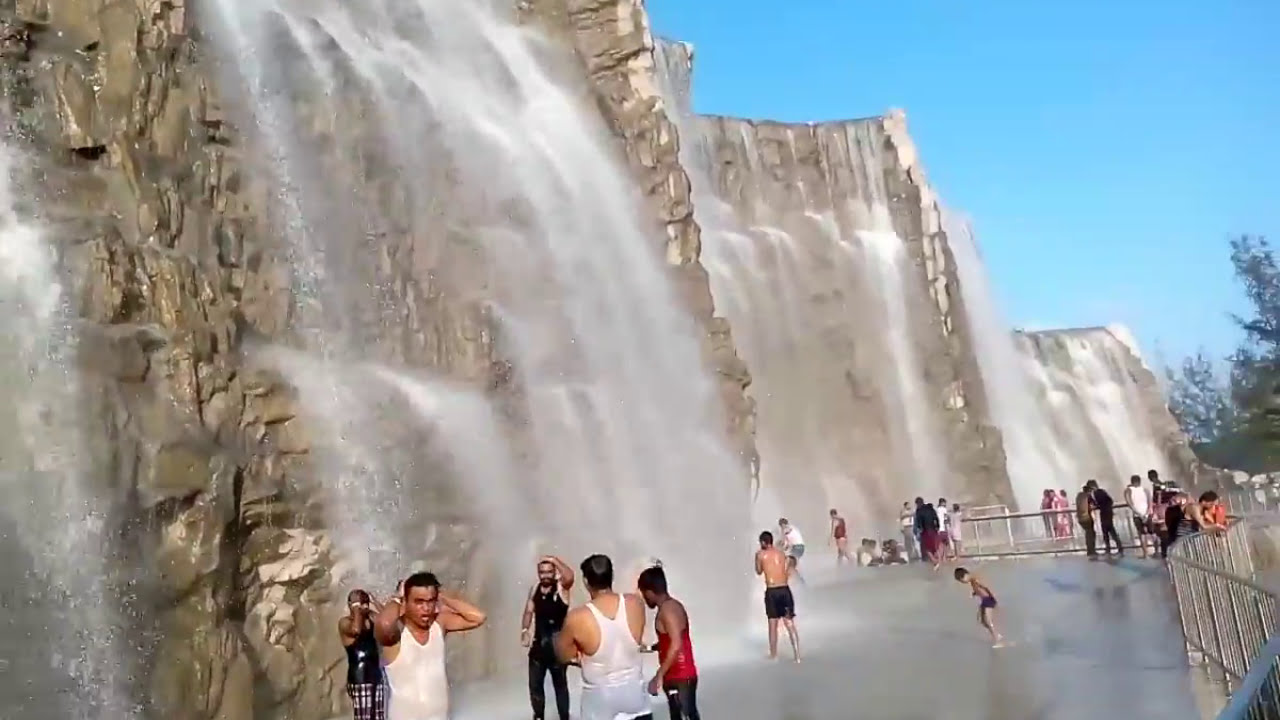Himalaya water falls in chennai - YouTube