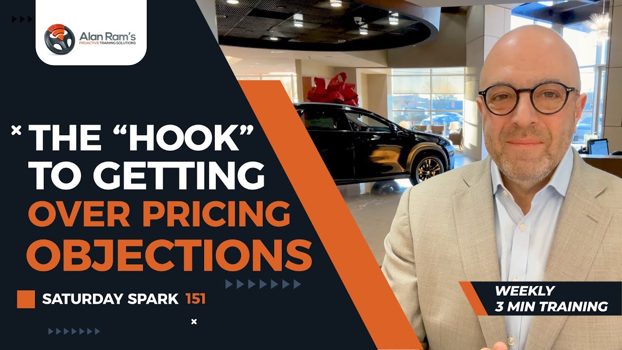 The "Hook" to Getting Over Pricing Objections - YouTube