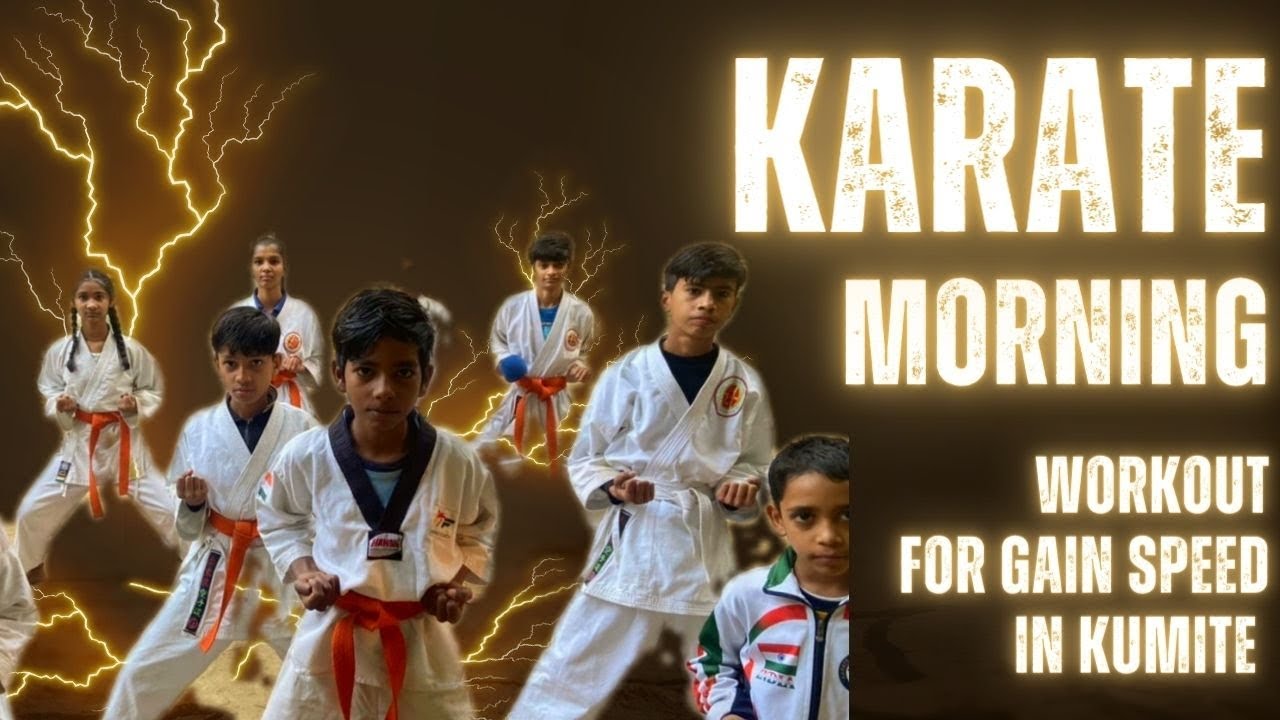 karate morning workout | kumite | kata | shito ryu karate | karatedo | karateka | noida sec 76 ...