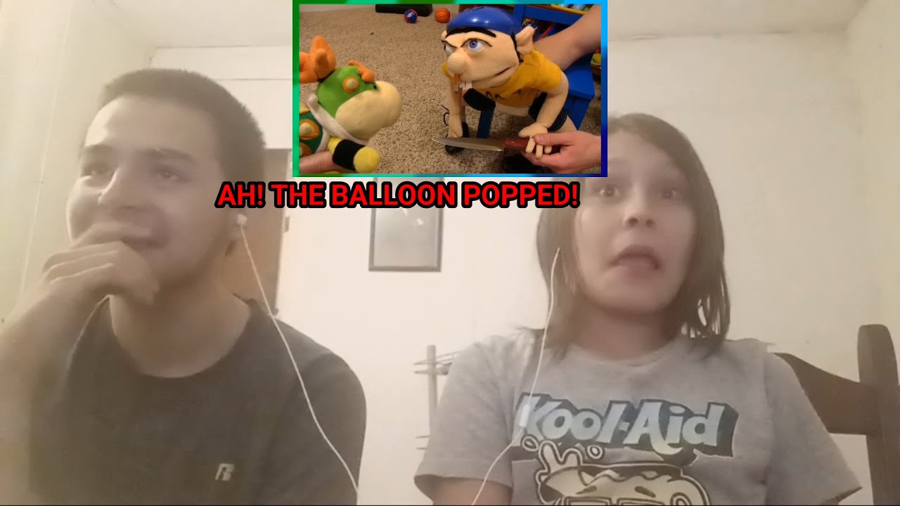 AH! THE BALLOON POPPED! | SML Movie: Inside Jeffy (Reaction) - YouTube