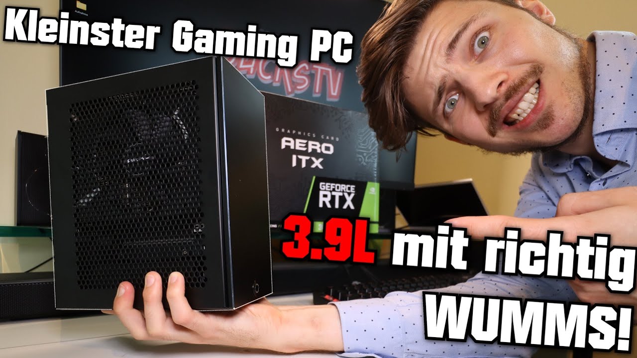 Kleinster Gaming PC 💪😏 3.9L mit richtig WUMMS! RYZEN & RTX 3060 MSI ...