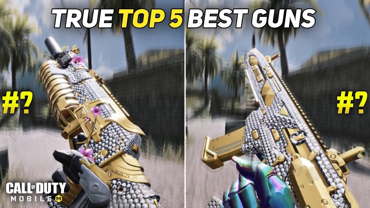True Top 5 best Guns in Cod Mobile Season 10 #codm - YouTube
