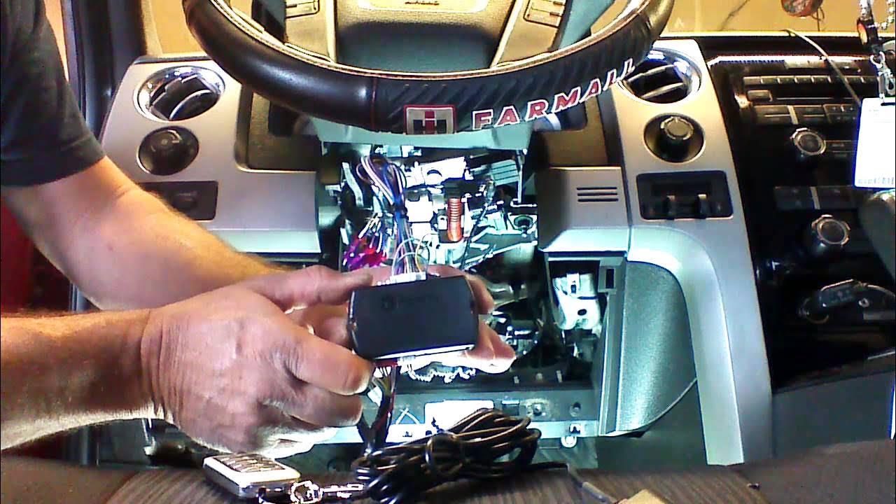2009-2010 Ford F150 Plug and play remote start - YouTube