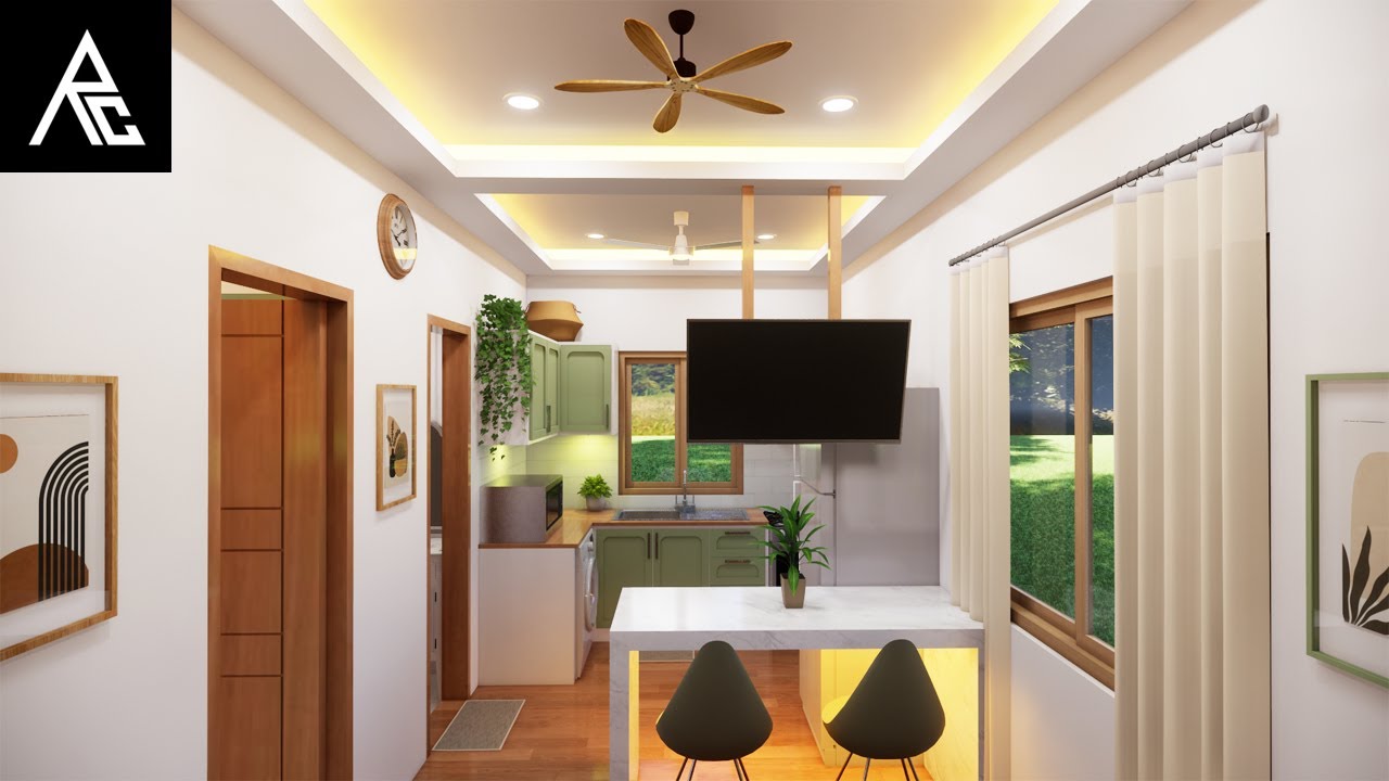 Fantastic Tiny House Design Idea (5x5 Meters Only) - YouTube