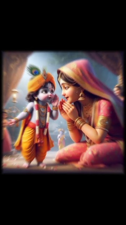 YASHODA KA NAND LALA 🌺💓 #krishna #yashoda #maa #status #shorts - YouTube