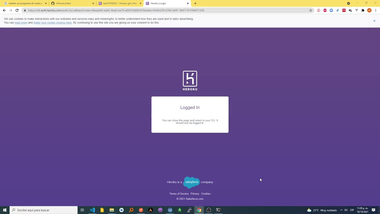 Subir Api Rest A Heroku Youtube