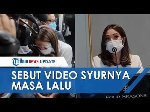 Tangis Gisel Tertahan saat Jumpa Pers, Sebut Video Syur dengan Michael Yukinobu Hanya Masa Lalu