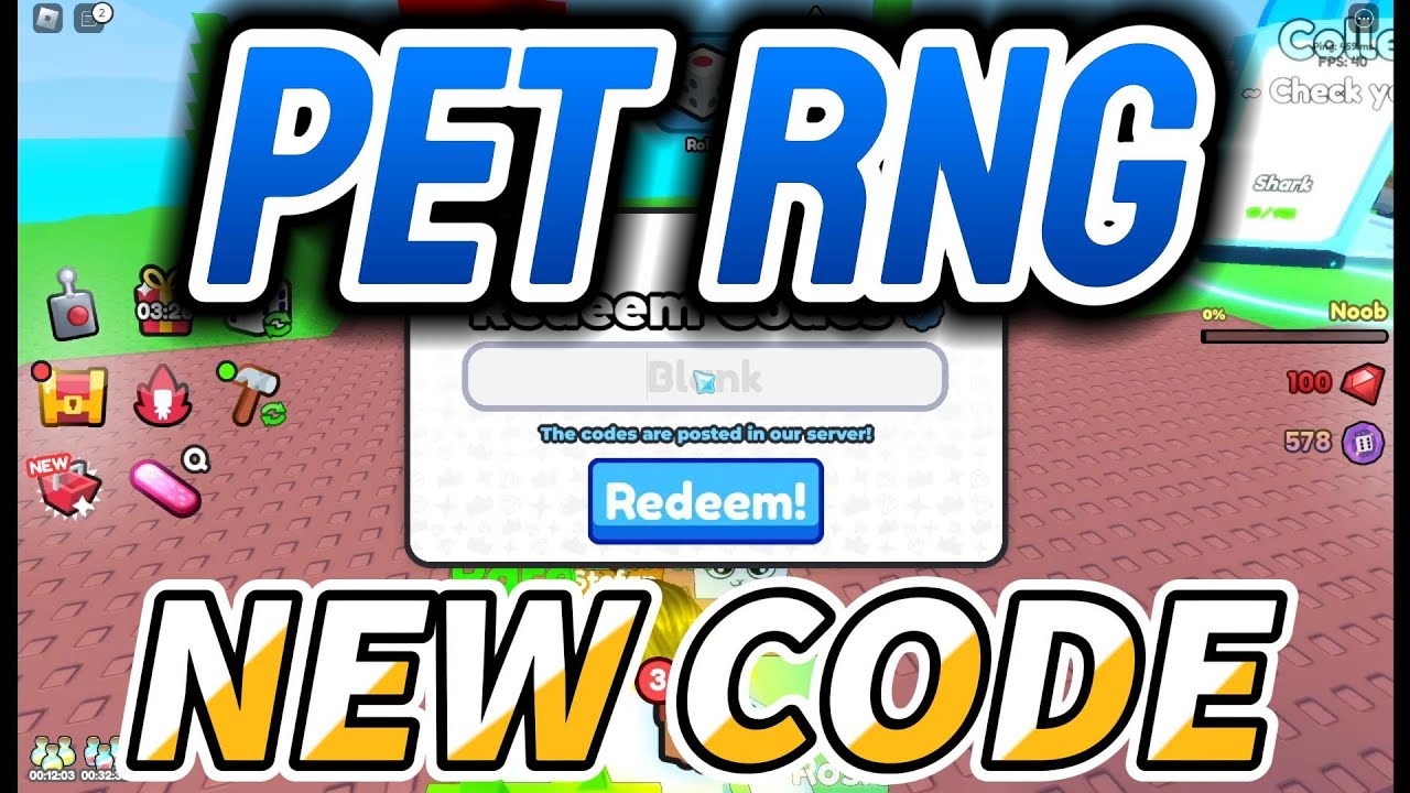 *WORKING CODE* Pet RNG NEW Code for September 2024 - YouTube