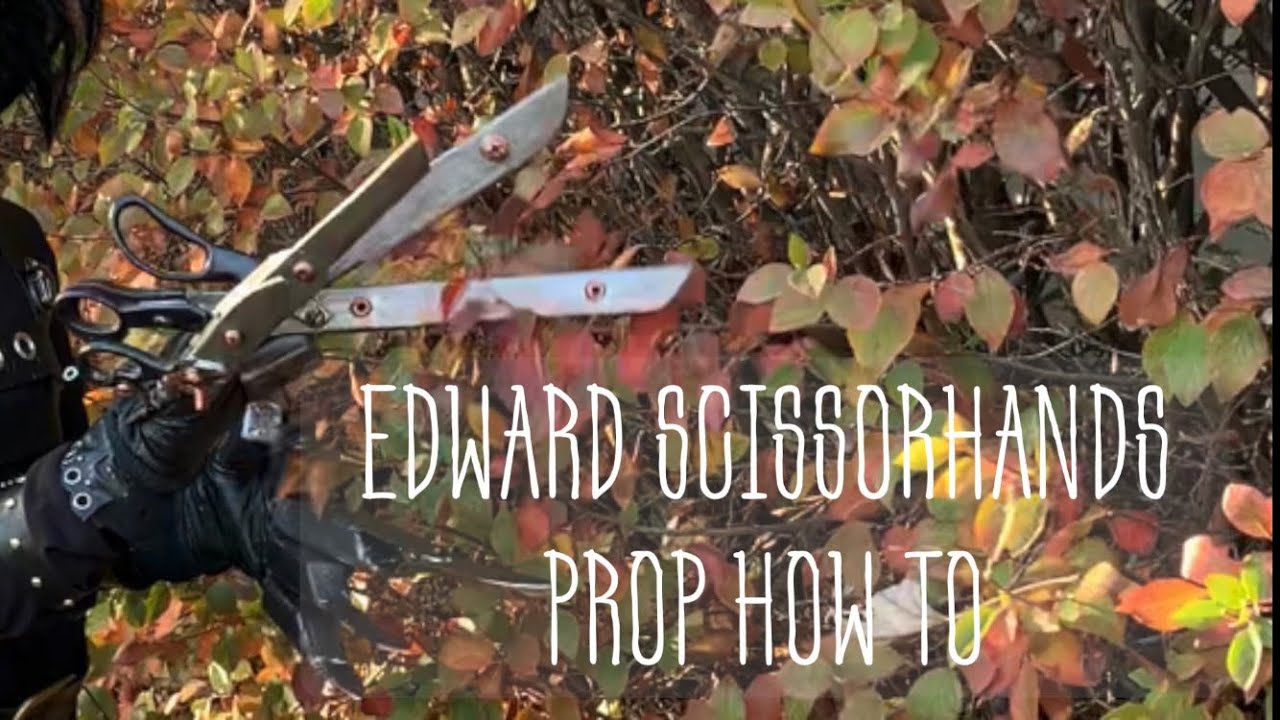 Edward Scissorhands Prop How To - YouTube