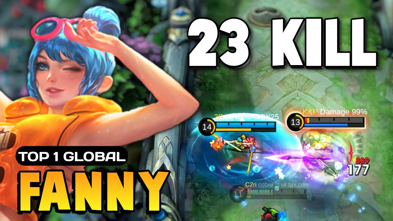 Fanny Best Build 2024 [ Fanny Top 1 Global Gameplay ] Mobile Legends ...