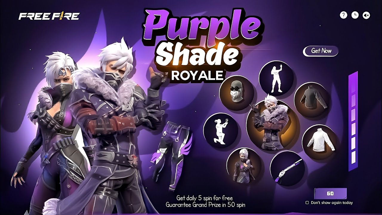 Purple Shade Bundle Return Confirm Date l Free Fire New Event l Ff New ...