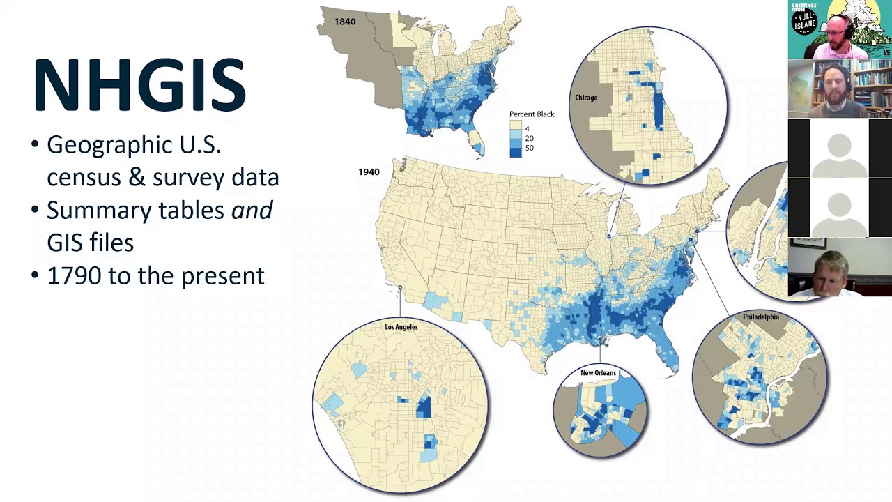 Data Users Webinar Series: Intro to IPUMS NHGIS—Geographic US census data, time series ...