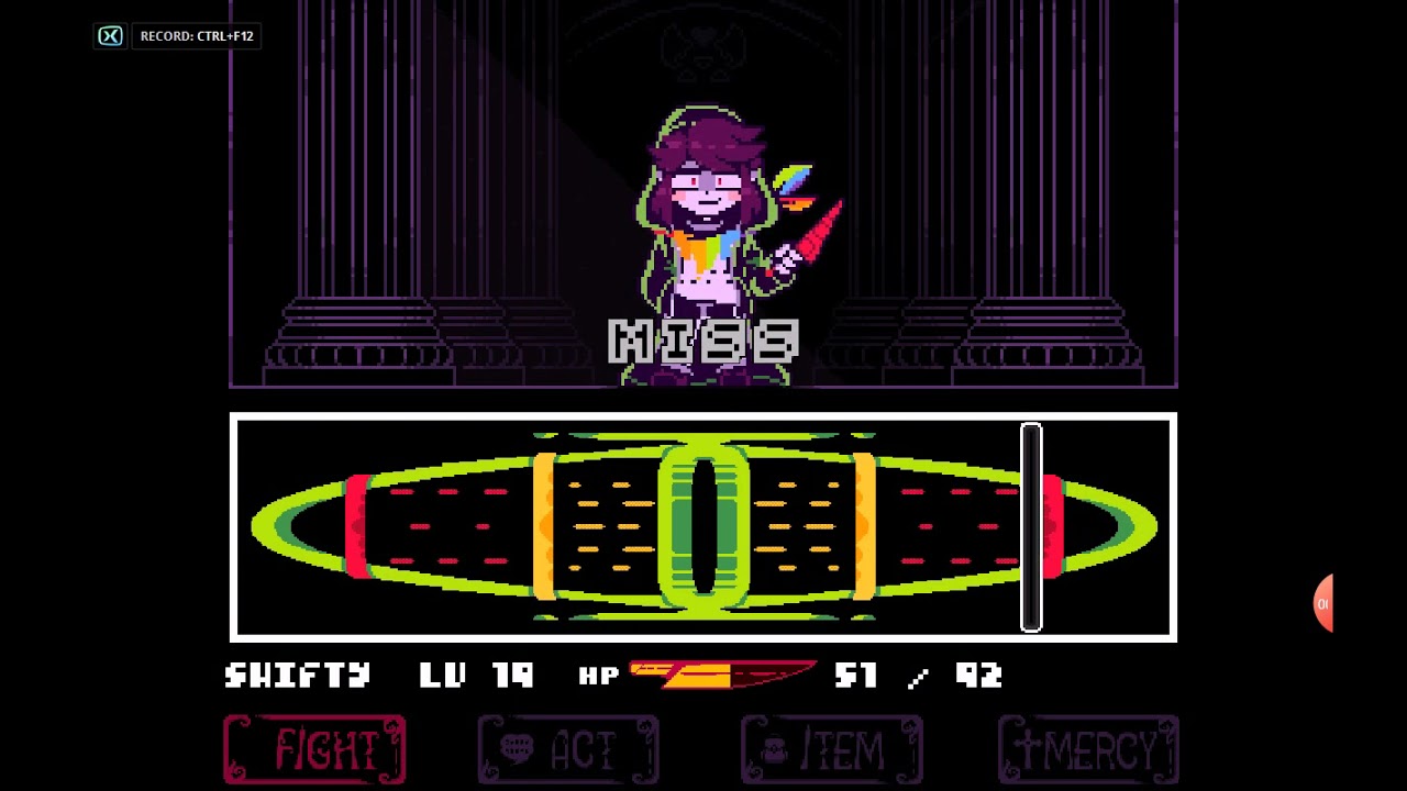 Storyshift Chara fight (10 sub special!) - YouTube