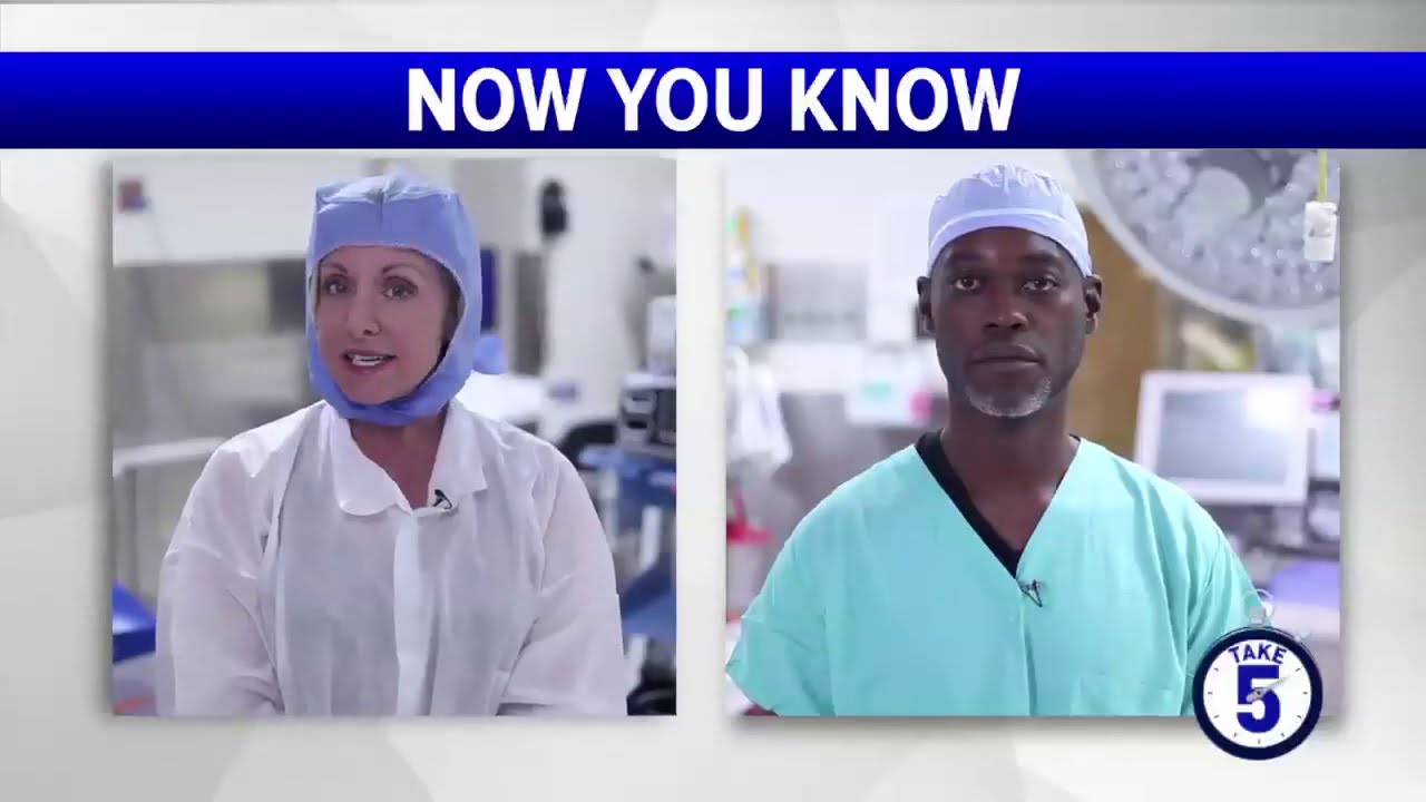 WPTV Take 5 at PBG Medical Center with Dr. Chadwick B. Hampton - YouTube