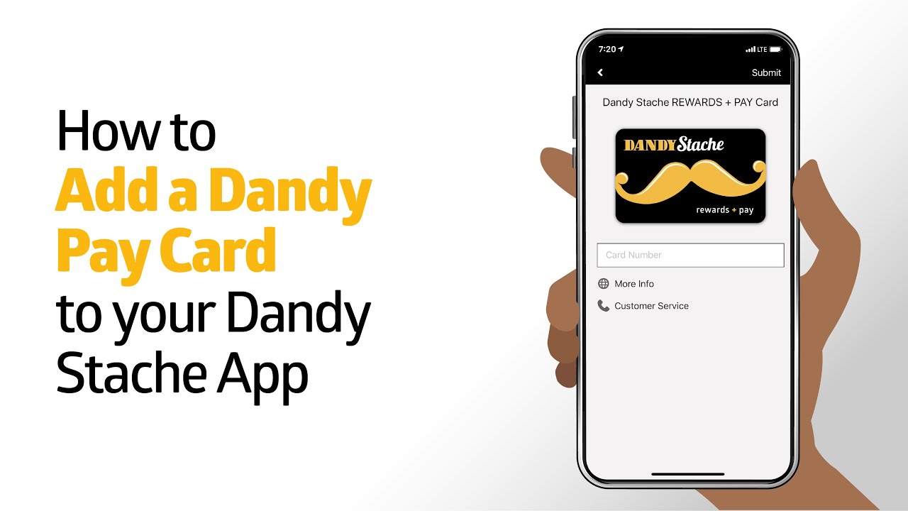 How to Add a Dandy Pay Card to your Dandy App - YouTube