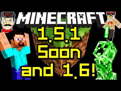 Minecraft News 1.5.1 UPDATE and 1.6?! - YouTube