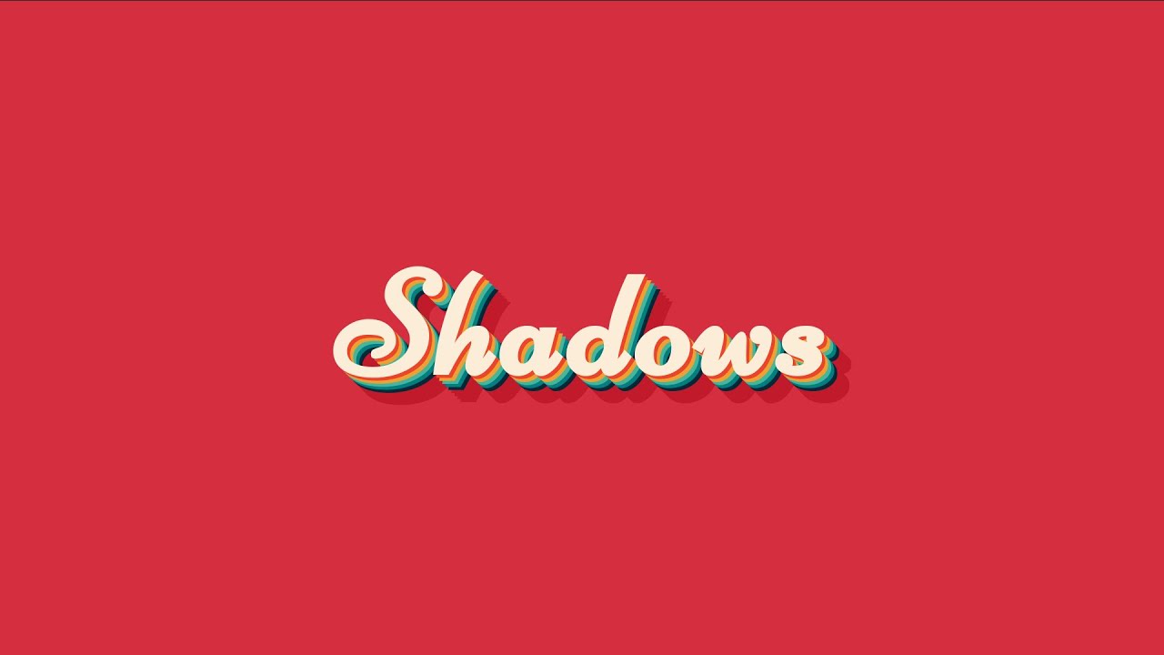 CSS Layered text shadow Effect YouTube css-layered-text-shadow-effect-youtube