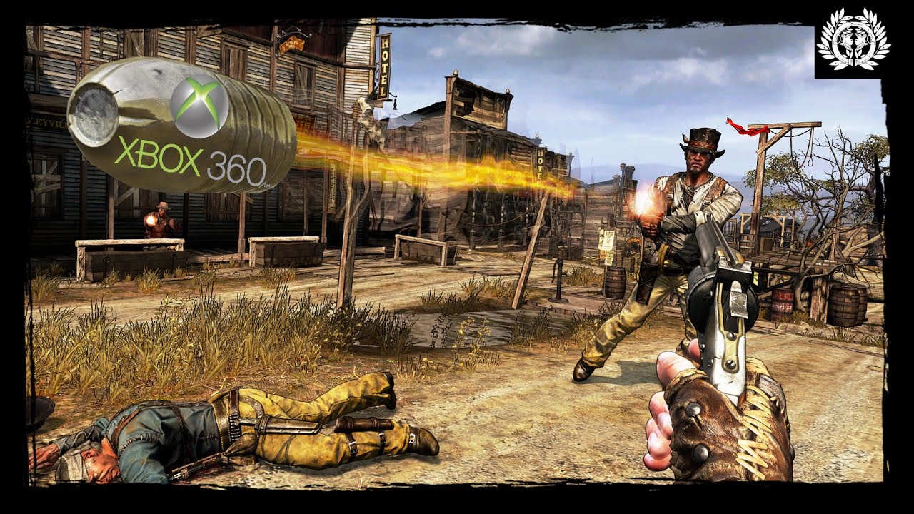 Call of Juarez: Gunslinger (Xbox 360) #5 - Đó là một ụ súng máy thuộc ...