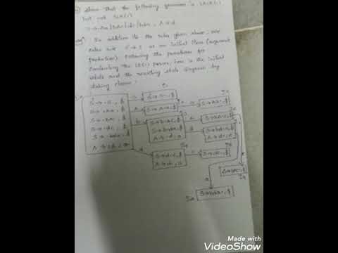 Compiler Design Unit-2 Assignment questions with solutions - YouTube