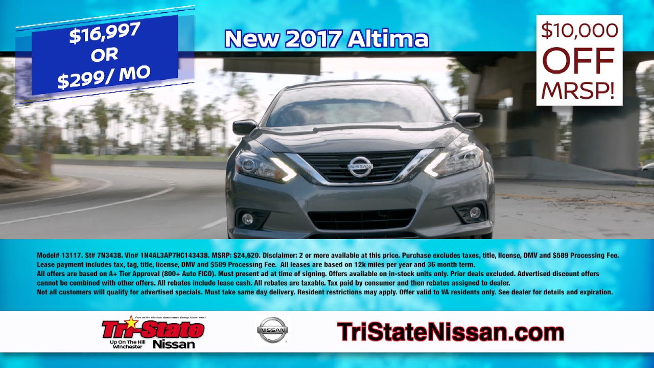 Tri State Nissan - Get $10,000 OFF MSRP! - YouTube