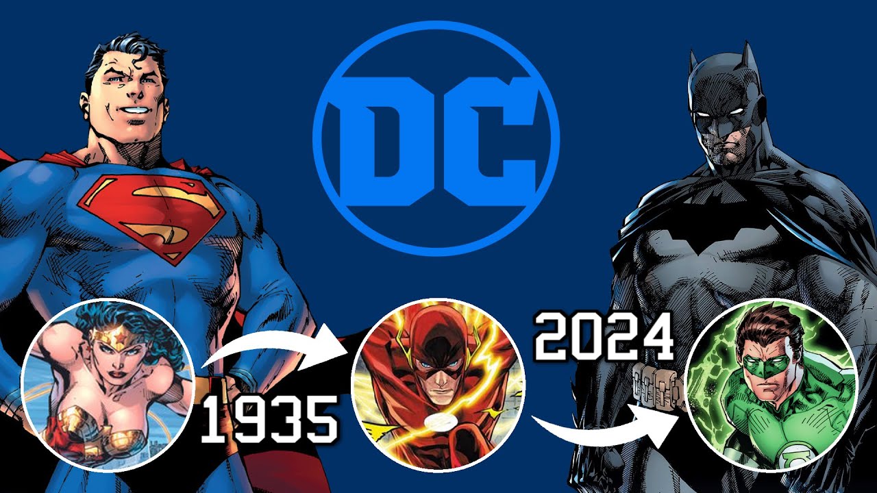 DC 1935 - 2024 | Game Evolution - YouTube