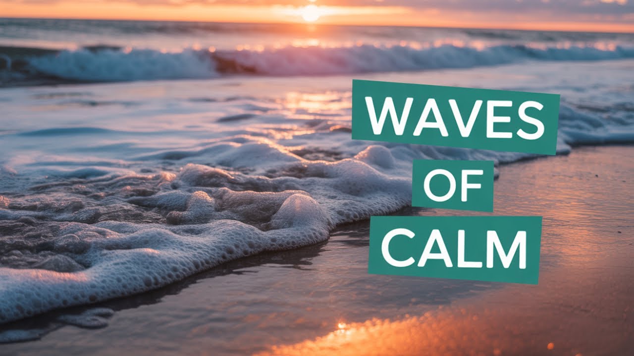 3 HOURS of Ocean Waves Lapping on a Beach for Relaxation! - YouTube