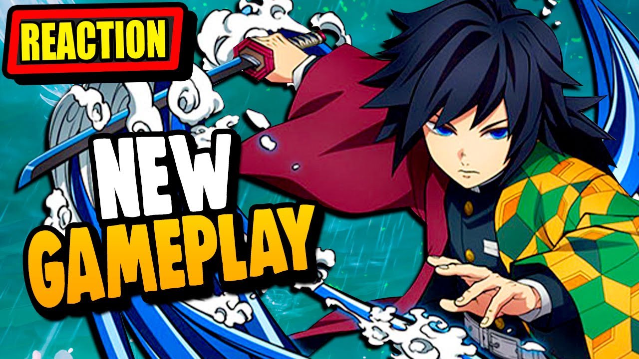 Demon Slayer Giyu Gameplay Breakdown - YouTube