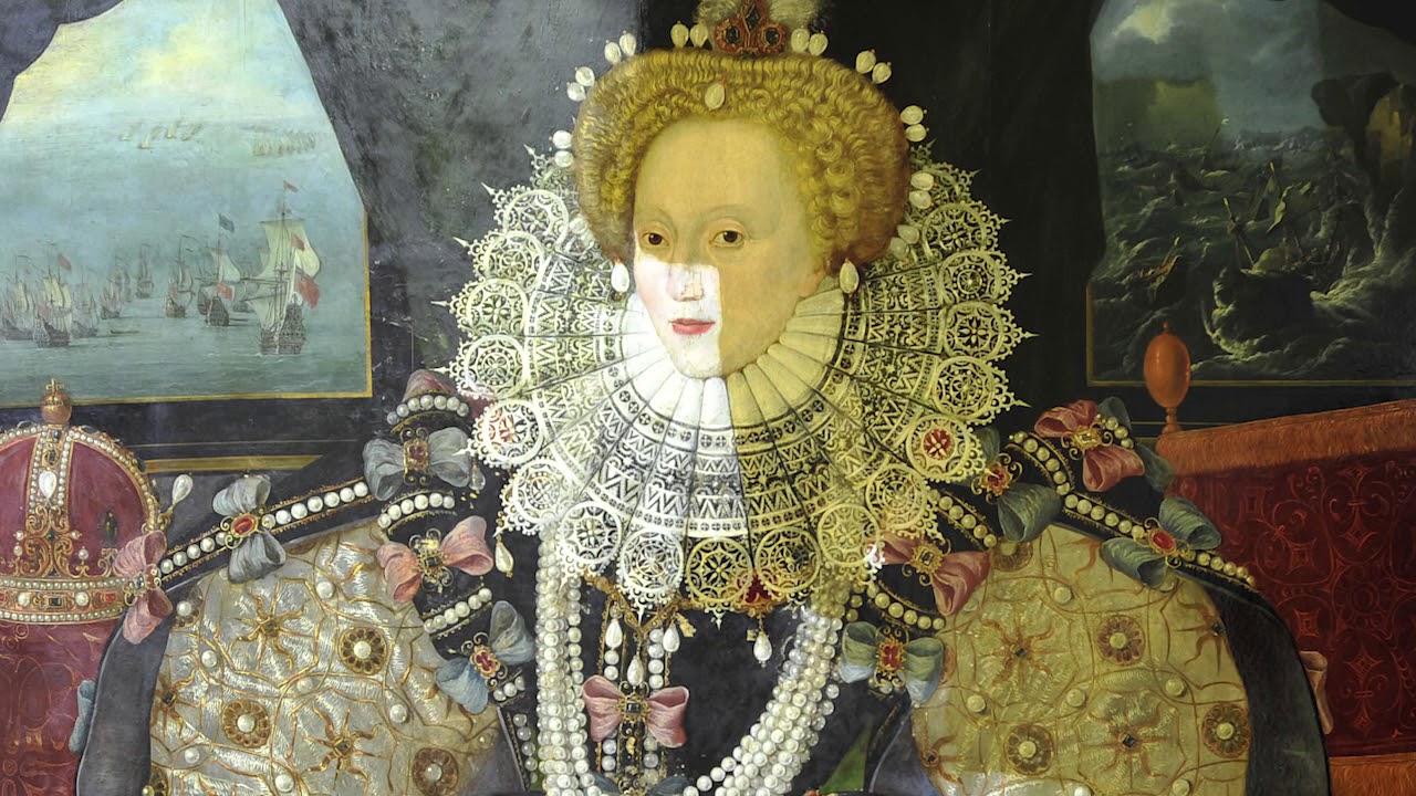 Armada portrait restored to glory for Greenwich and the nation - YouTube