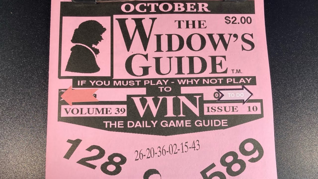 WIDOW’S GUIDE October | Pick 3 | Pick 4 | Lottery Numbers - YouTube