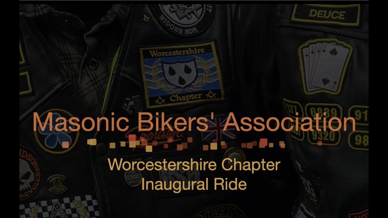 Worcestershire Masonic Bikers Association - Inaugural Ride - YouTube