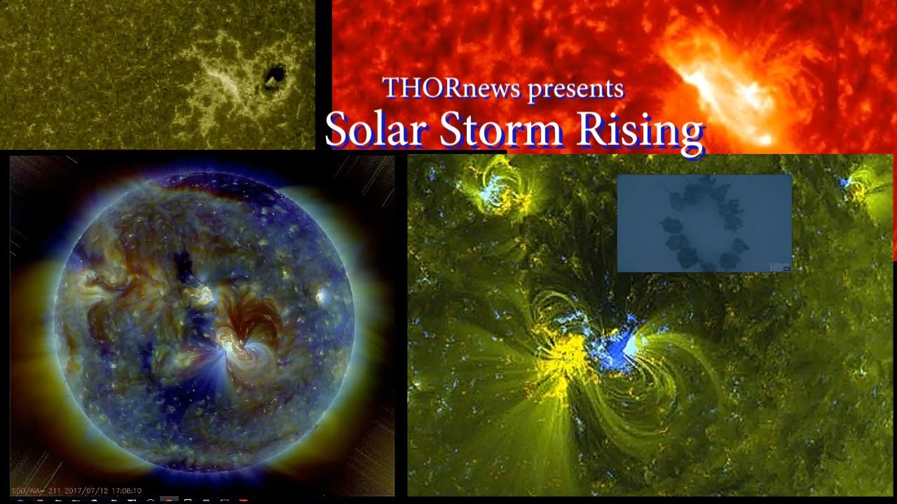 SolarStorm Shockwave - A Solar Particle Storm Rising - YouTube