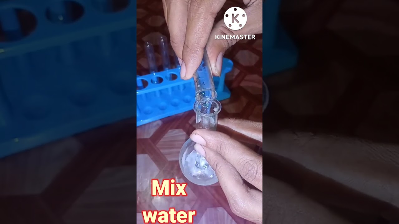 how to make hydrogen gas/ hydrogen gas kaise banay /hydrogen gas ...