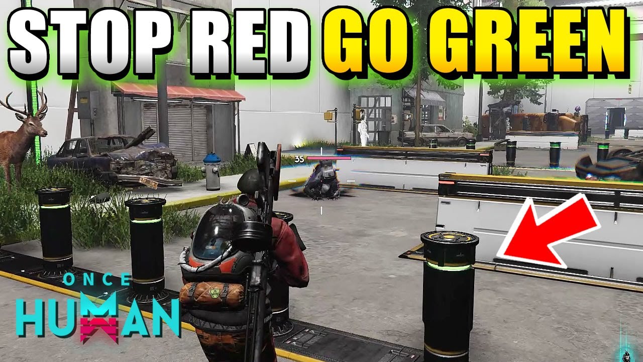 Once Human Stop at The Red Light, Go at The Green Light Task Guide ...