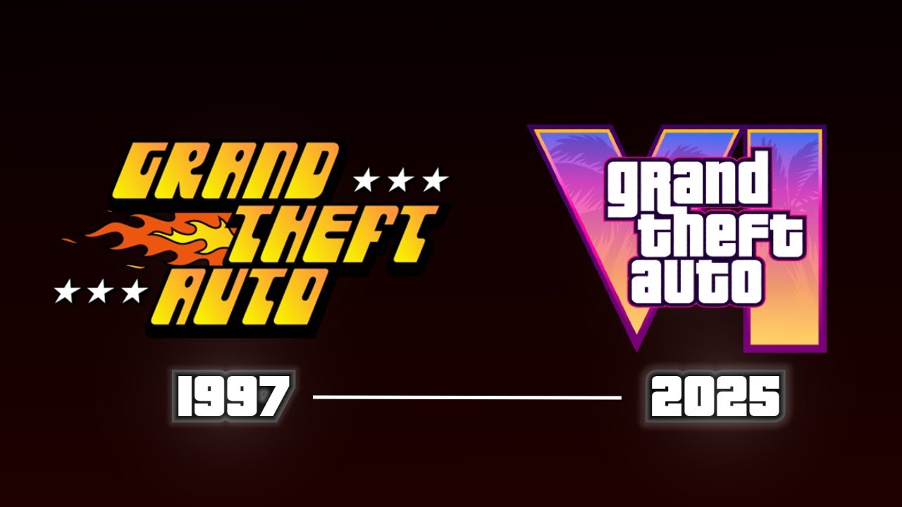 GTA logo evolution. - YouTube