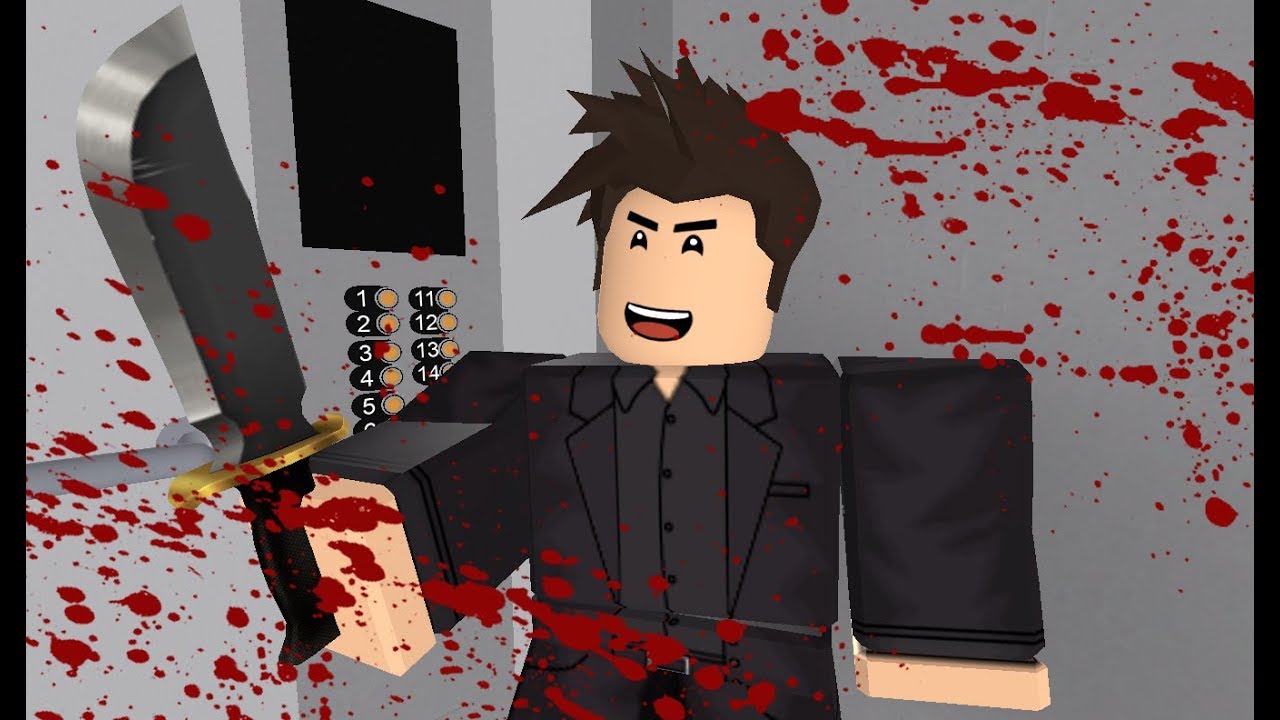 ROBLOX SHORT HORROR - MAN IN THE ELEVATOR - YouTube