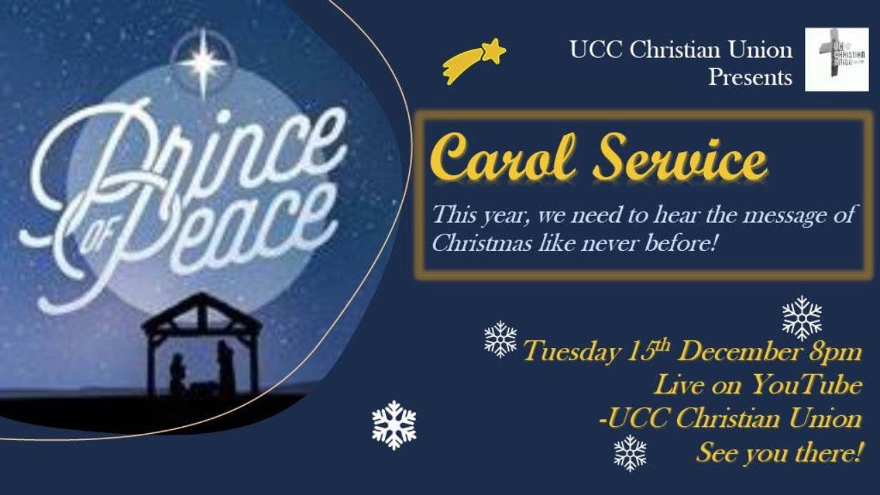 UCC Christian Union Carol Service - YouTube
