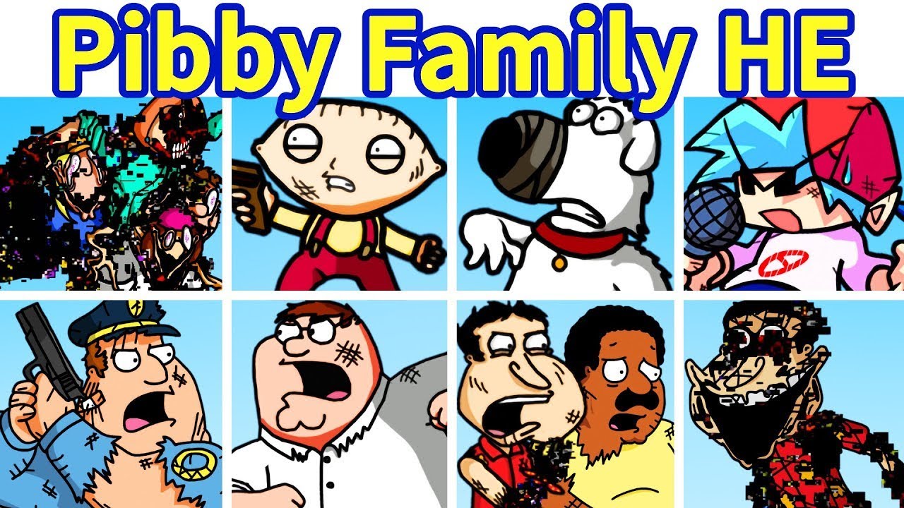 Friday Night Funkin': VS Pibby Family Guy High Effort FULL WEEK ...